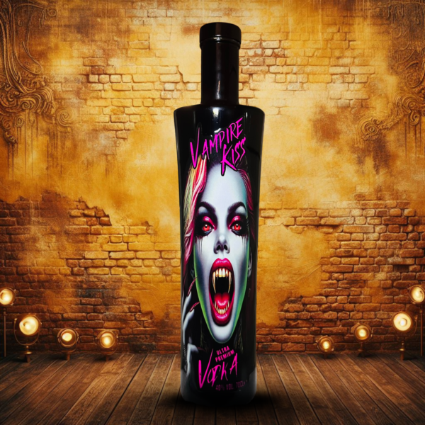 VAMPIRE KISS Ultra Premium Vodka, 70CL -SIN CITY SPIRITS